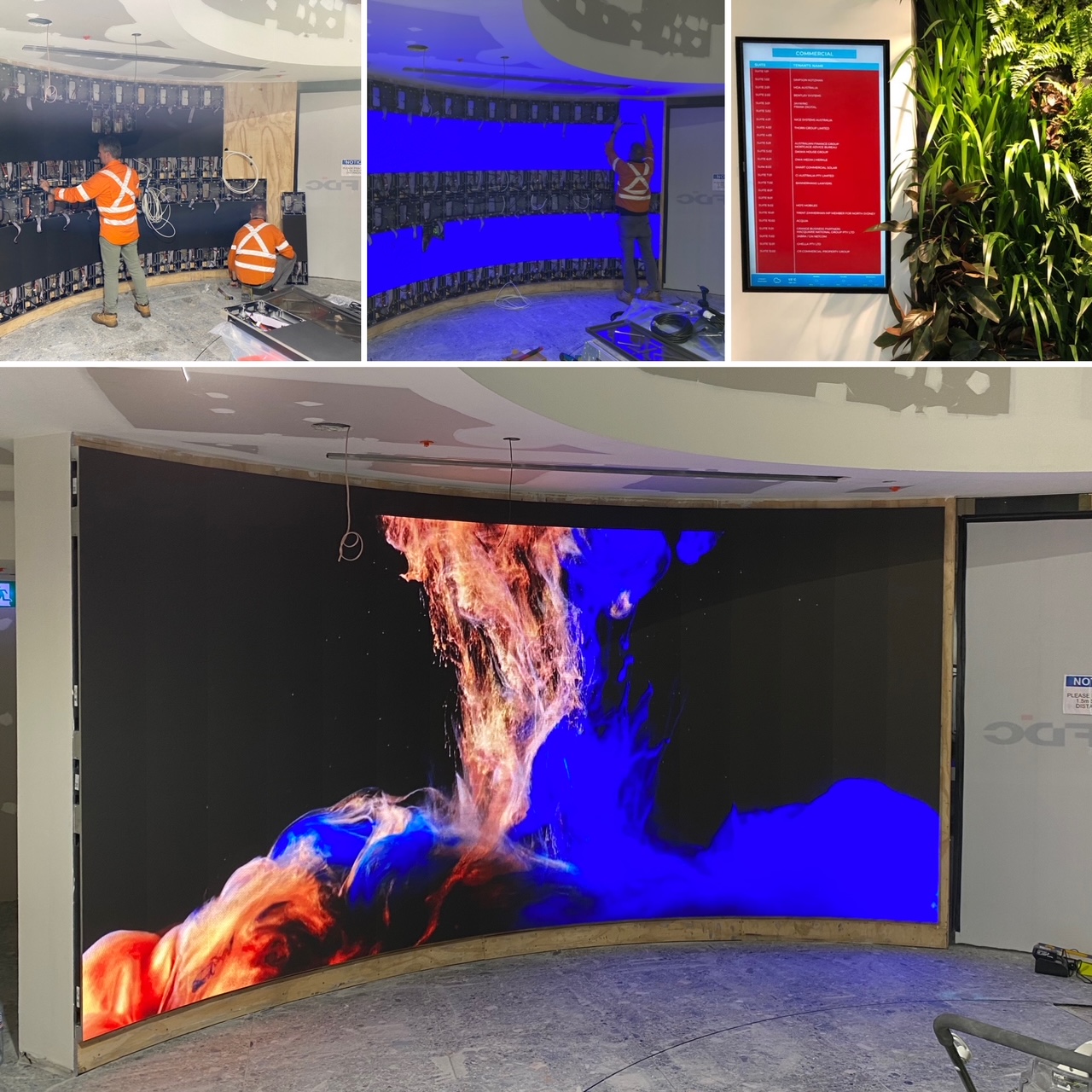 P1.8mm LED, DSD and PCB calibration, Office upgrade